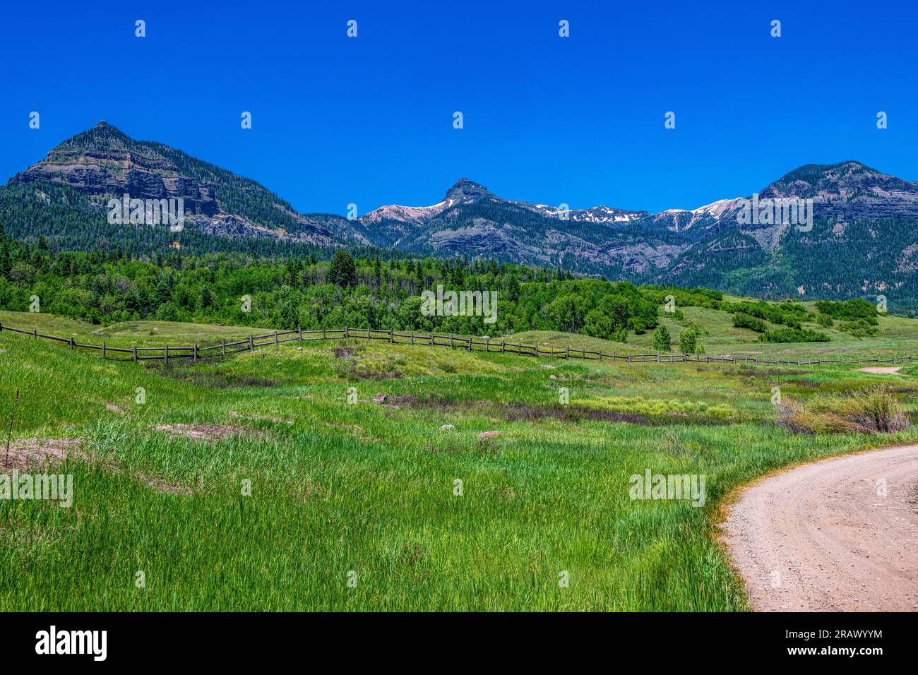 Williams Reservoir and Creek are in the wilderness between Pagosa ...
