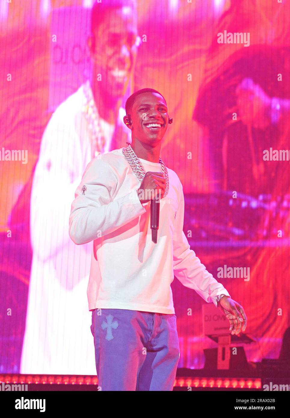 Hamilton, Ontario, Canada. 23rd June, 2023. American rapper and singer ...