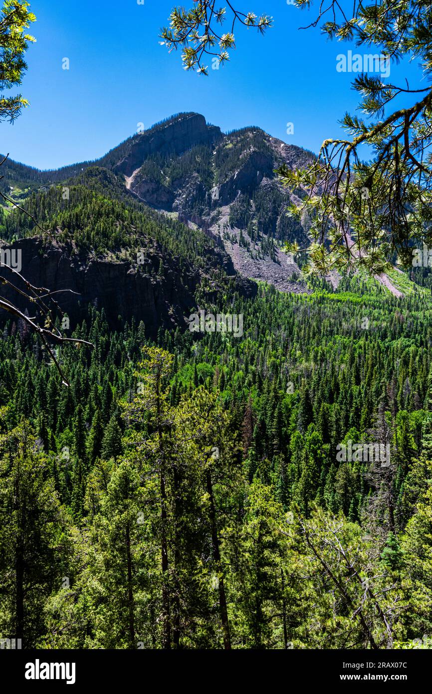 Williams Reservoir and Creek are in the wilderness between Pagosa ...