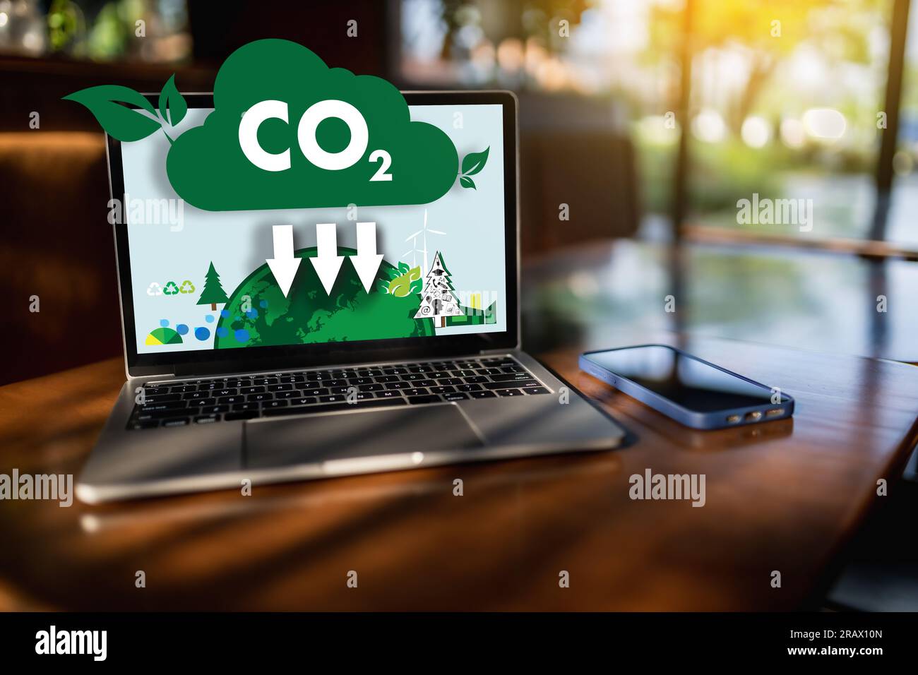 CO2 emissions and carbon reduction Global warming and climate change in ...