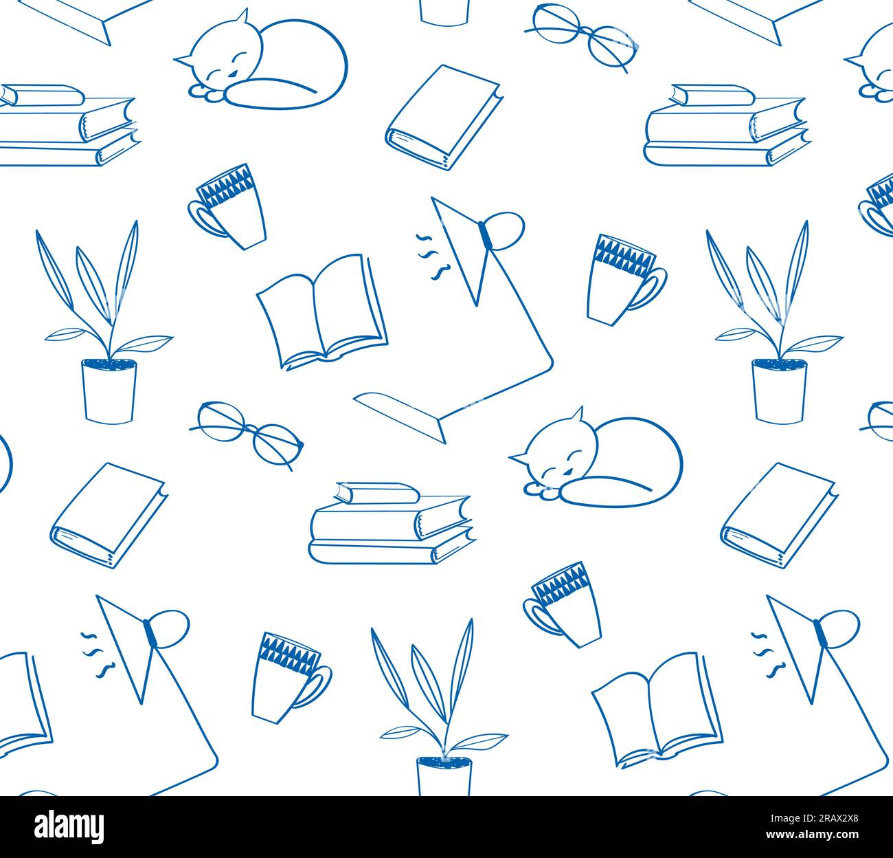 Back to School doodle wallpaper. Various school stuff for homework ...