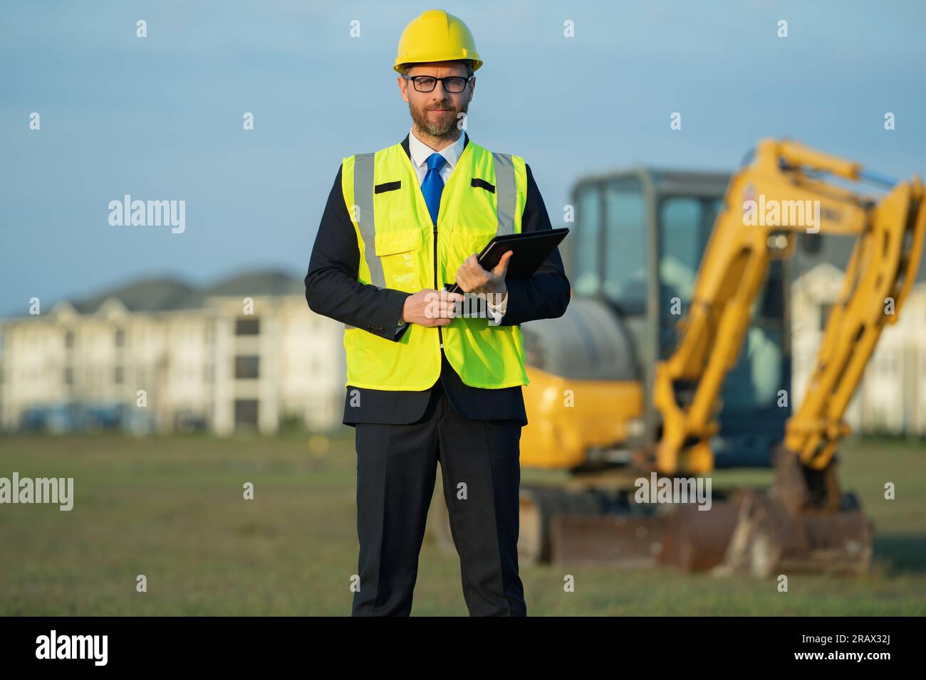 engineer man at civil engineering outside. engineer man at civil ...