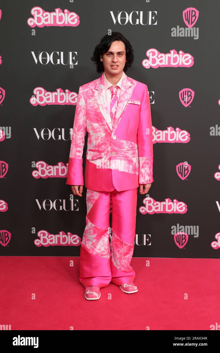 Sydney, Australia. 30th June 2023. Jordan Gogos arrives on the pink ...