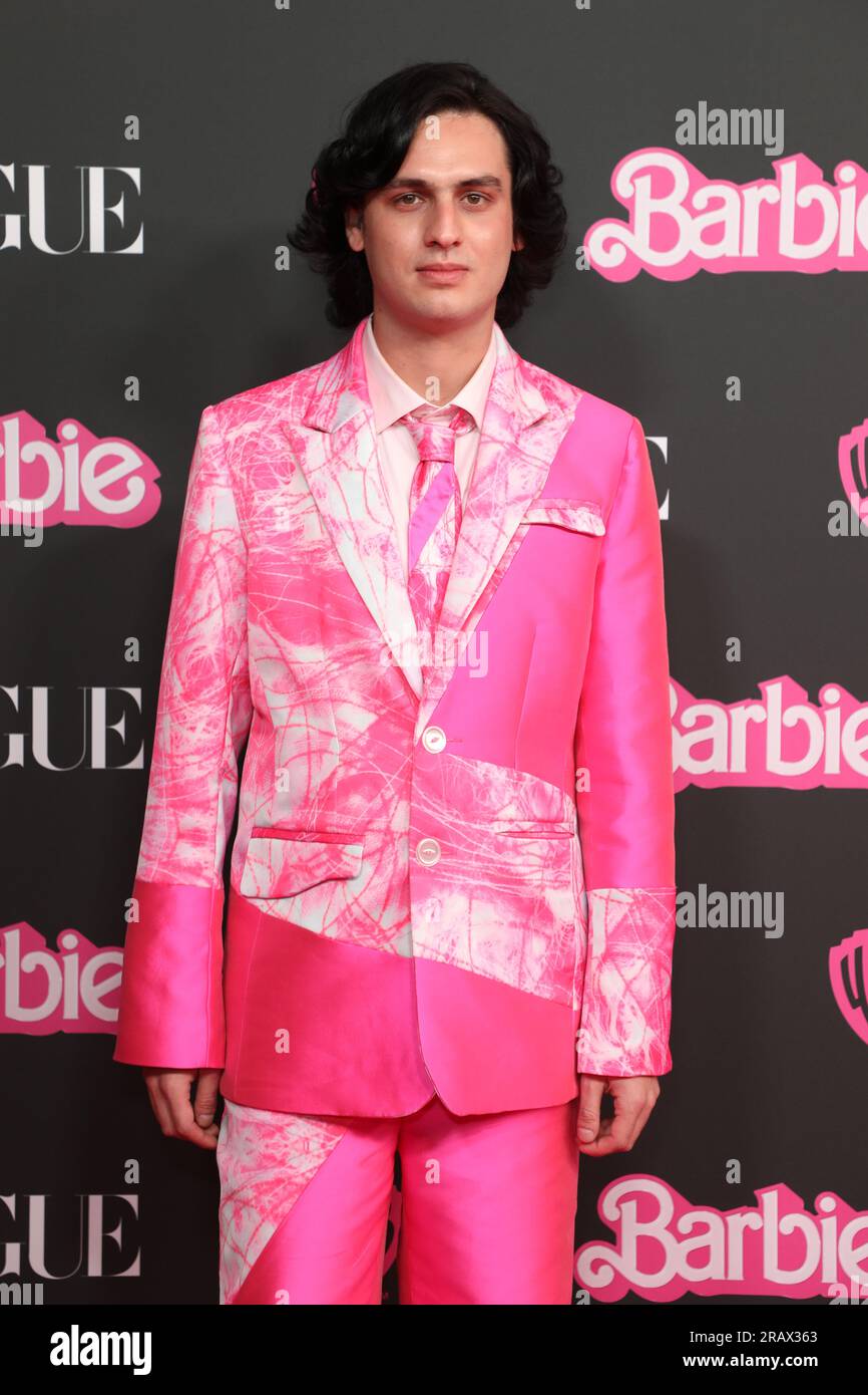 Sydney, Australia. 30th June 2023. Jordan Gogos arrives on the pink ...