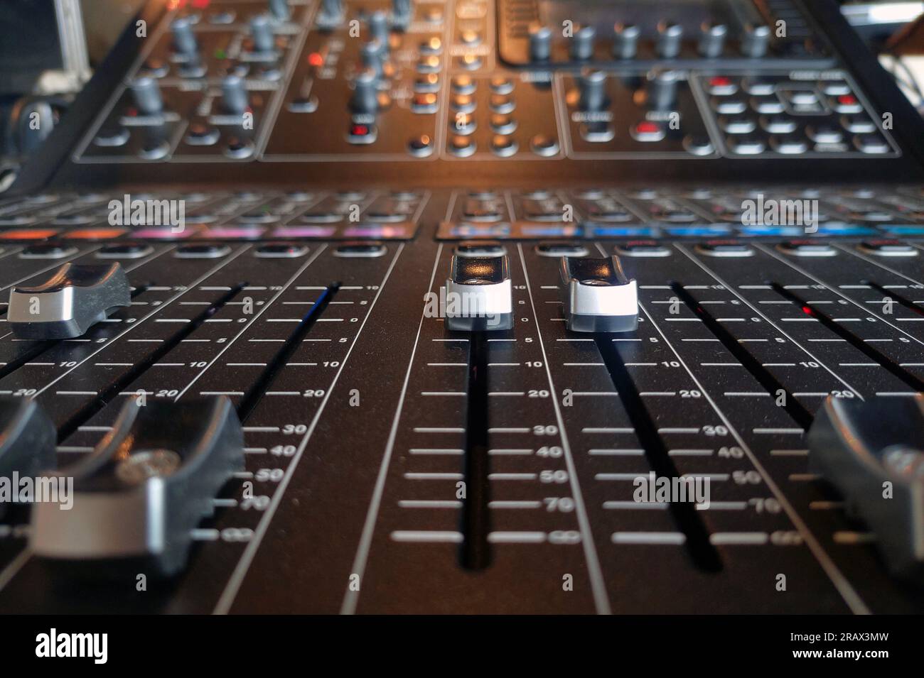 professional audio mixer Stock Photo - Alamy