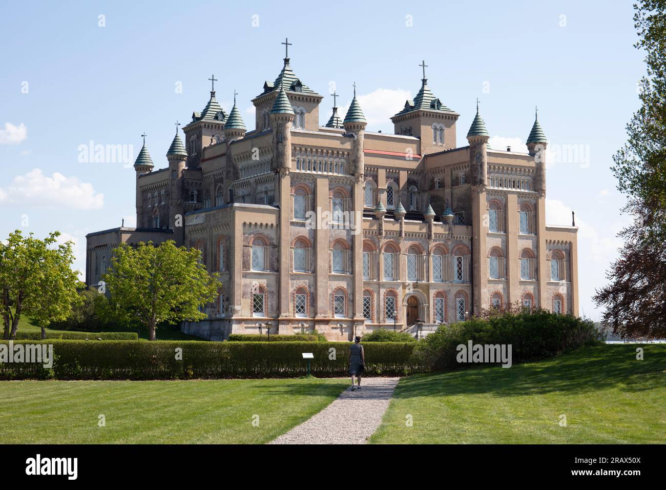GREAT SUNDBY CASTLE, SWEDEN ON MAY 14, 2023. Outdoor view of the ...
