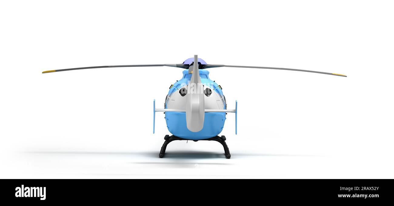 Helicopter Back View