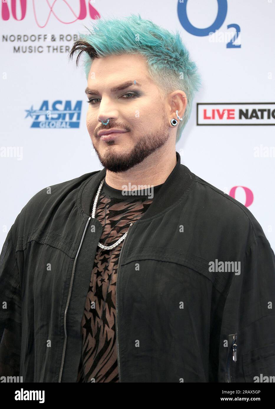 Jun 30, 2023 - London, England, UK - Adam Lambert attending The Silver ...