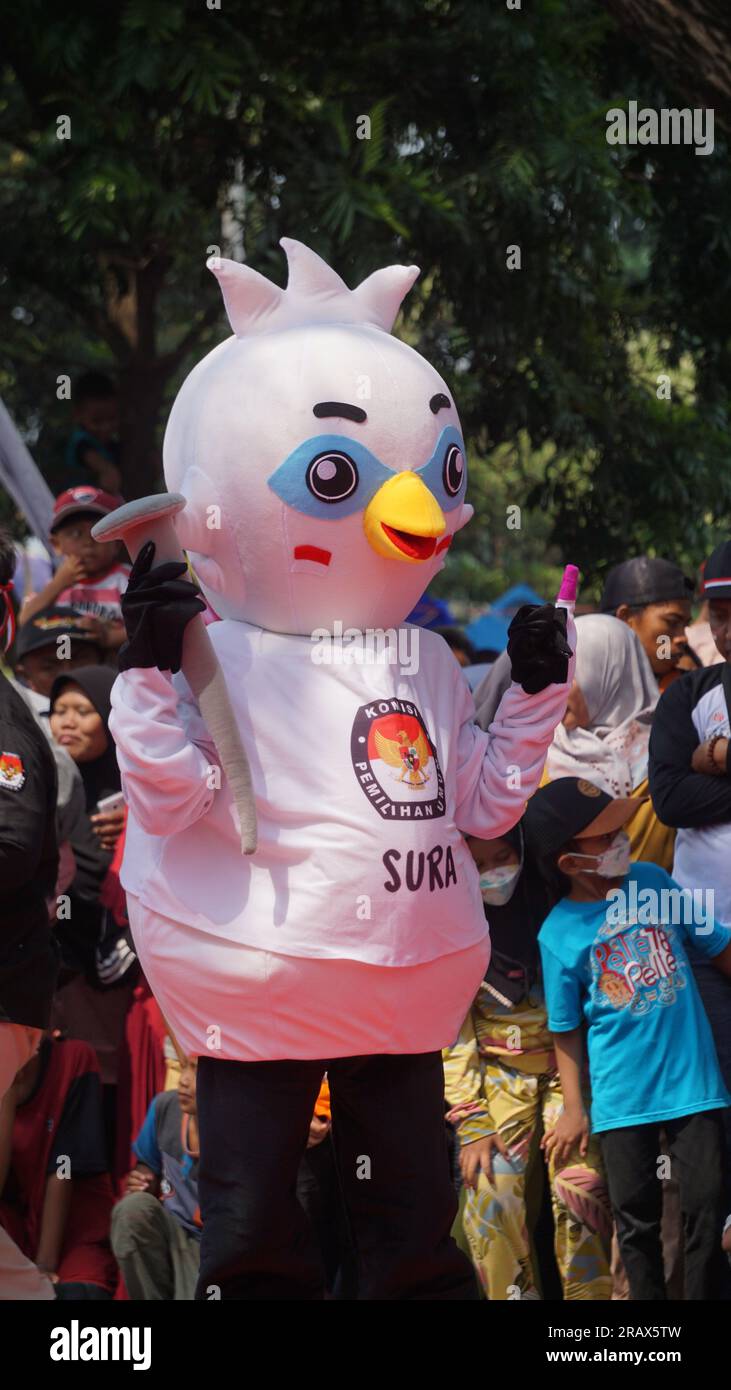 Sura and Sulu are the icons of the Indonesian Election Party Stock ...