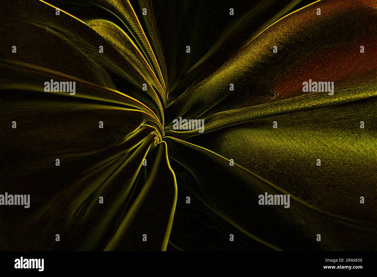 golden abstract wavy linear background for design Stock Photo - Alamy