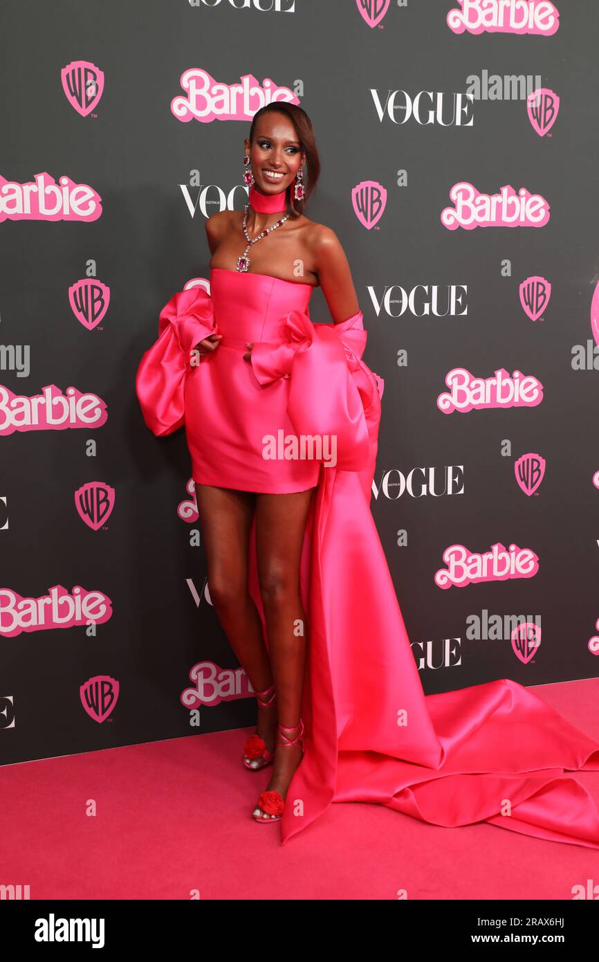 Sydney, Australia. 30th June 2023. Hanan Ibrahim arrives on the pink ...