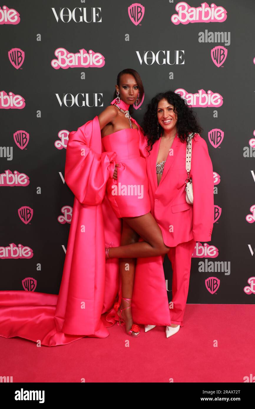 Sydney, Australia. 30th June 2023. Hanan Ibrahim arrives on the pink ...