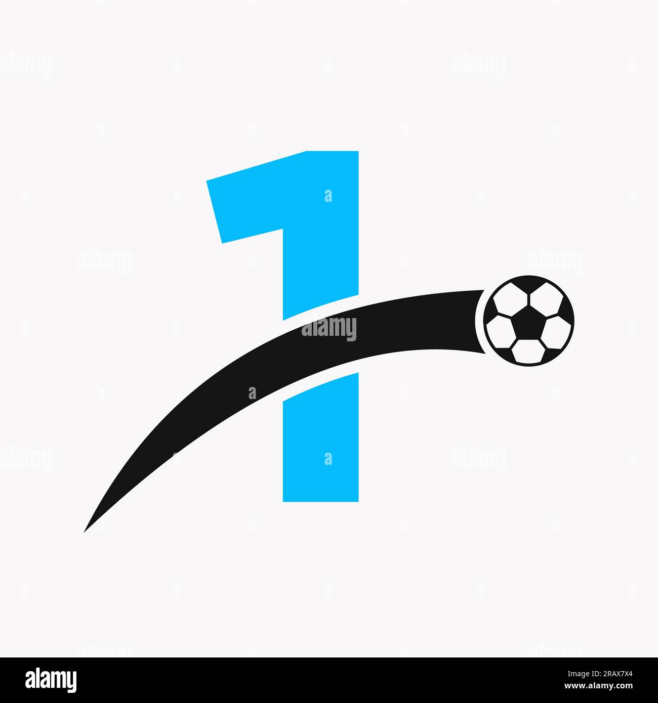 1 football Stock Vector Images - Alamy
