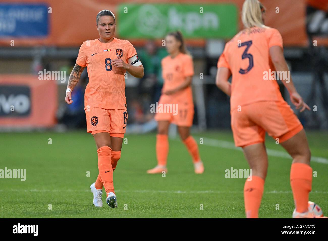 Kerkrade, Netherlands. 02nd July, 2023. Sherida Spitse (8) of Netherlands pictured during a ...