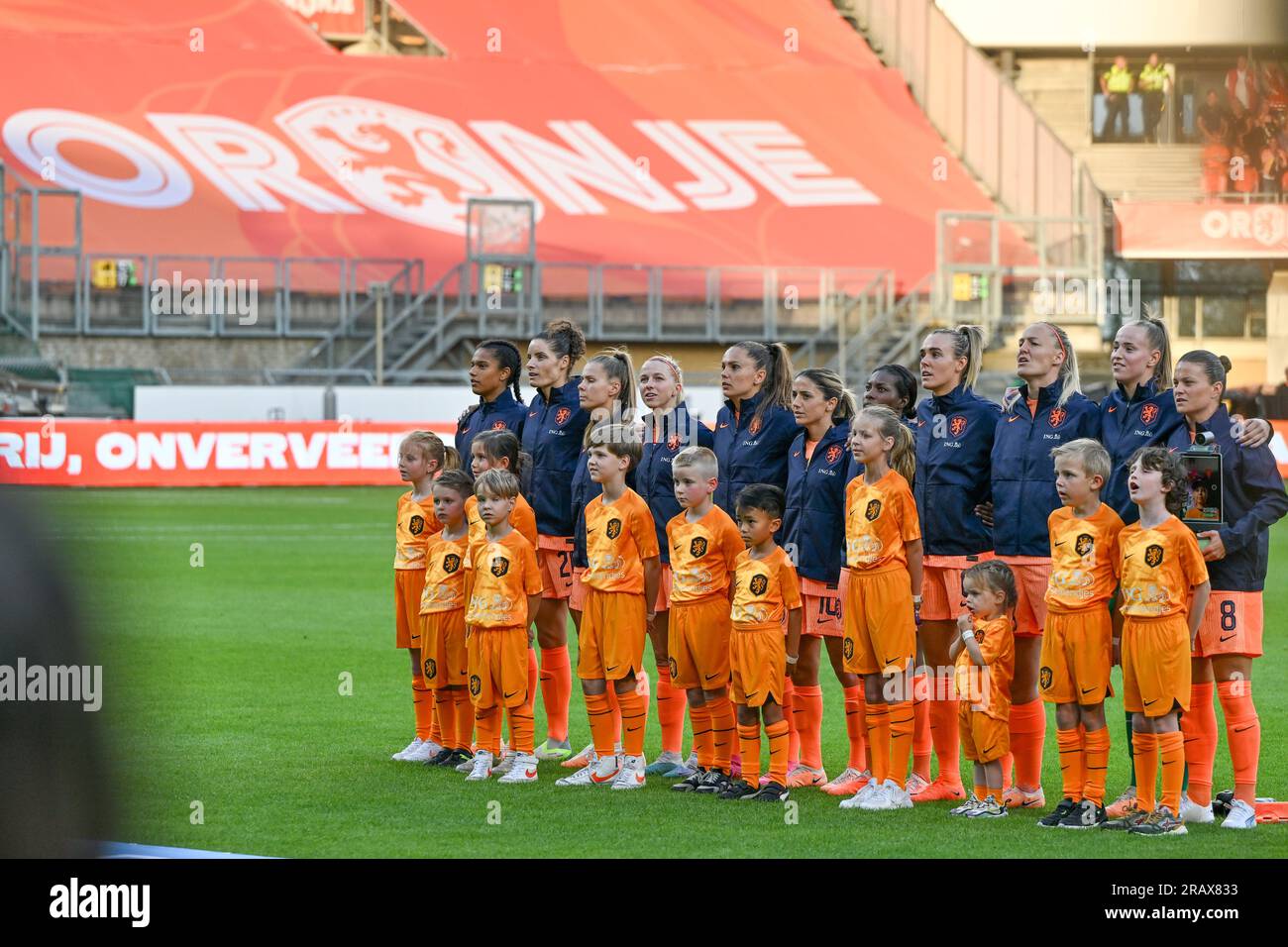 Kerkrade, Netherlands. 02nd July, 2023. Dutch players pictured during ...
