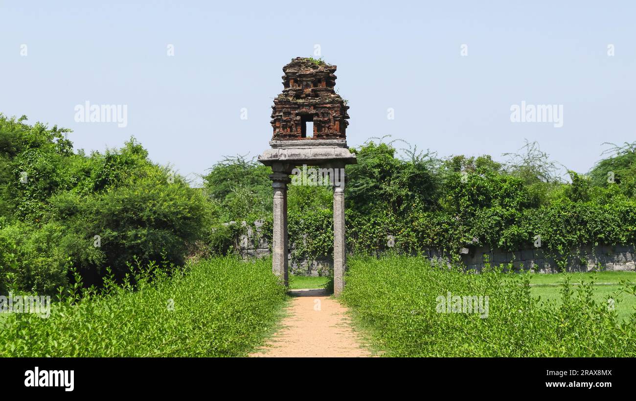 Gopuram in the Front of Venkatramana Temple, Gingee, Villupuram ...