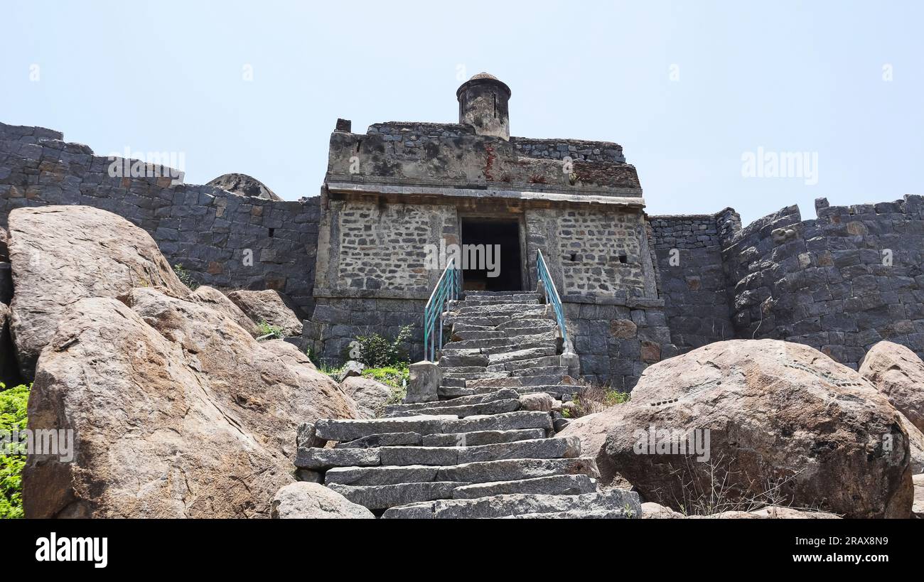 Main Entrance of Gingee Fort or Senji Fort, Gingee, Villupuram, Tamilnadu, India Stock Photo - Alamy