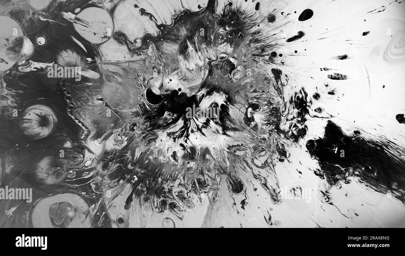 Fluid splash water splatter dirty liquid swirls Stock Photo - Alamy