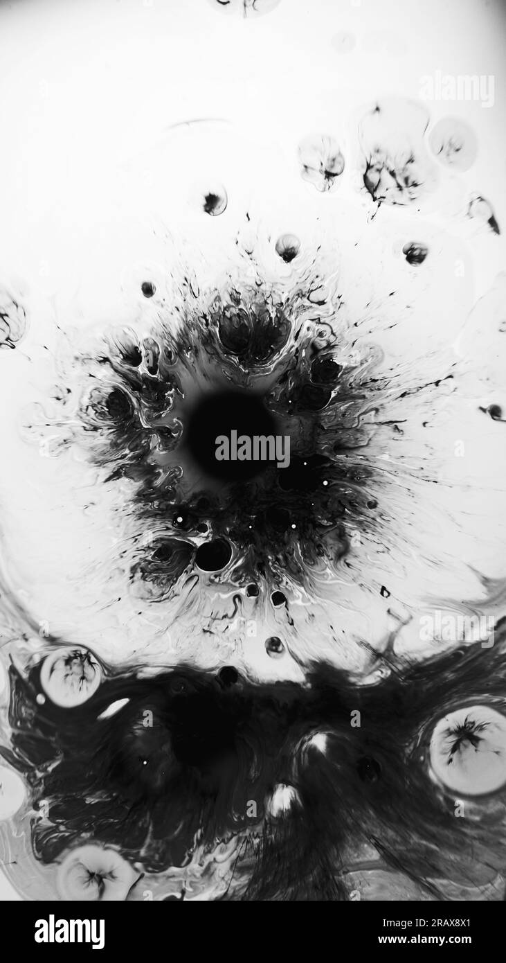 Surface explosion Black and White Stock Photos & Images - Alamy