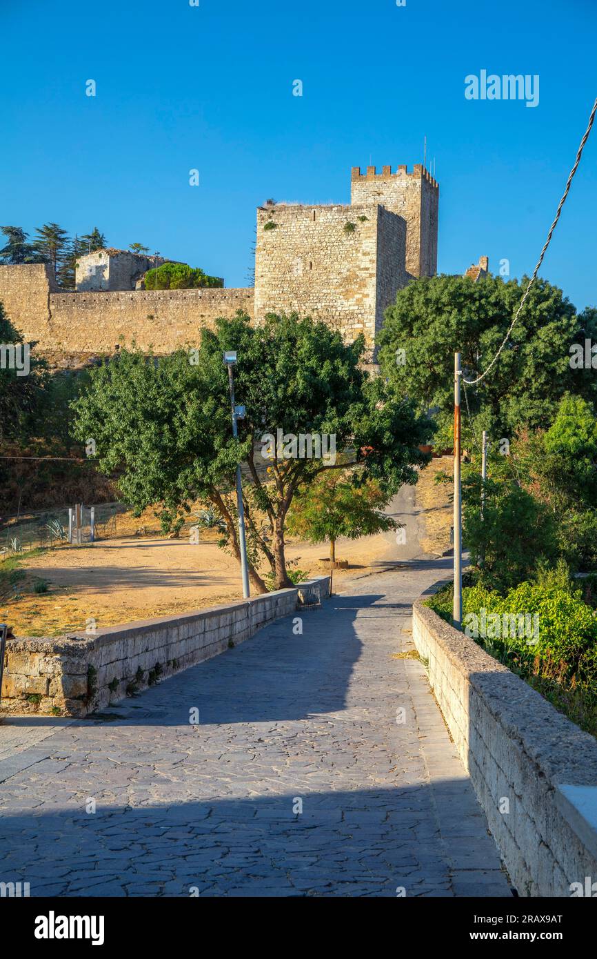 Enna castle hi-res stock photography and images - Alamy