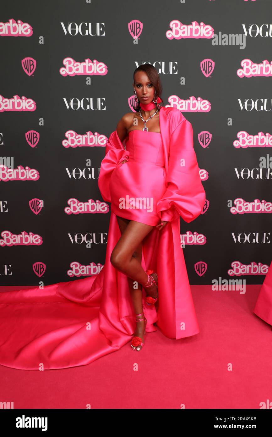 Sydney, Australia. 30th June 2023. Hanan Ibrahim arrives on the pink ...