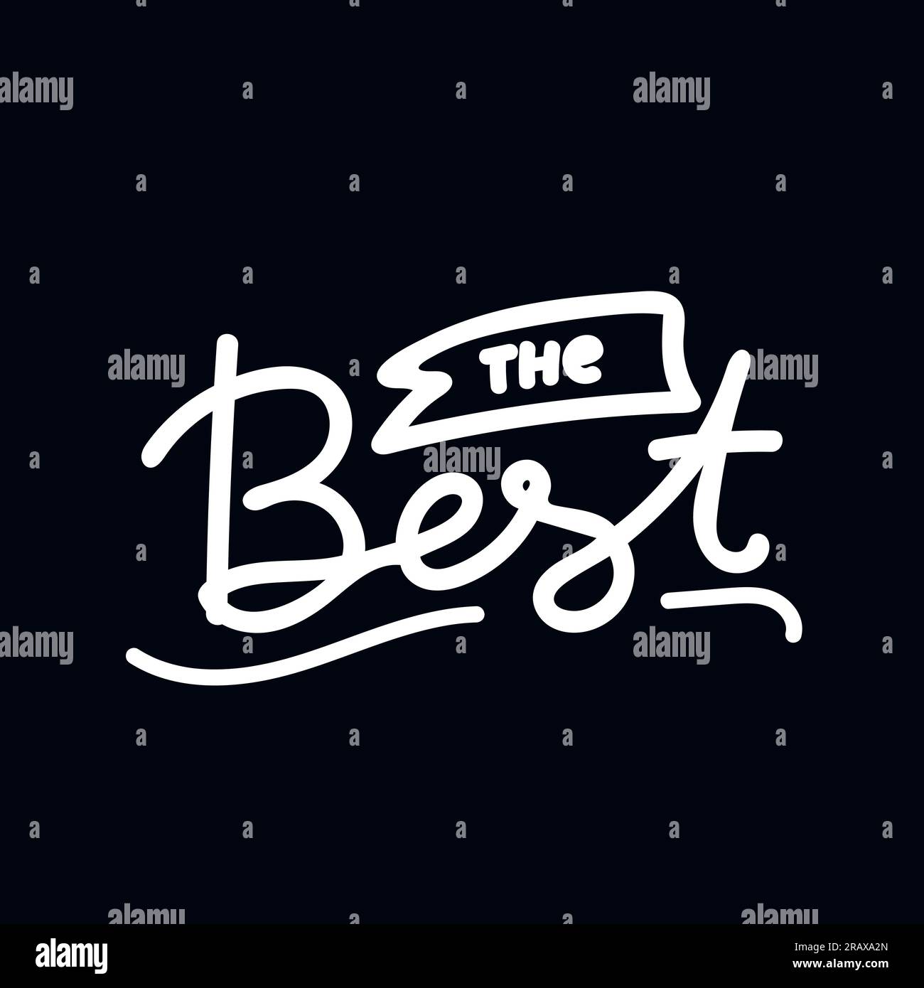 the best. Typography, Lettering, Handwritten, vector for greeting ...