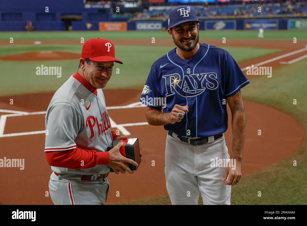St. Petersburg, FL USA; Philadelphia Phillies manager Rob Thomson (59 ...