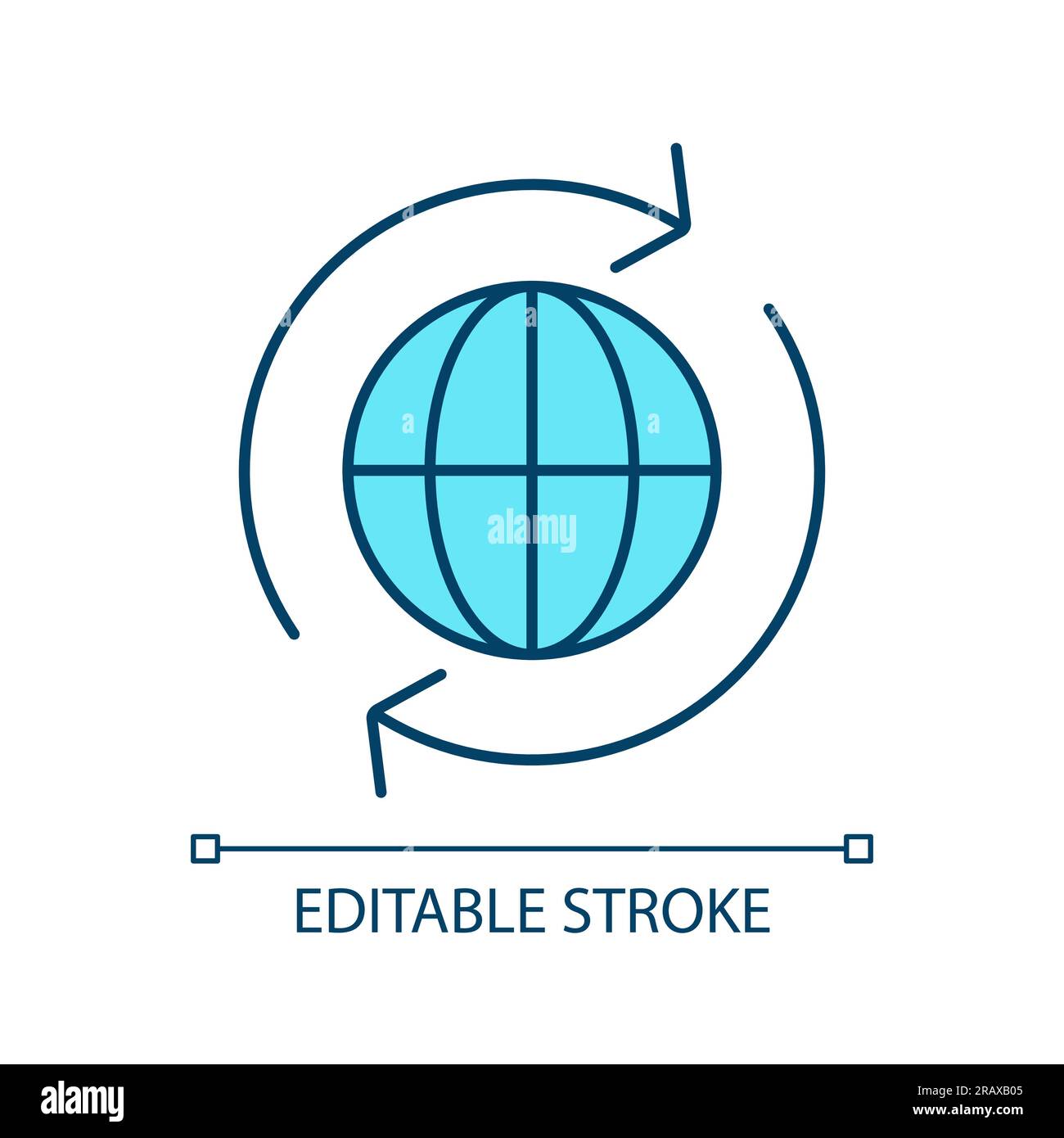 Digital connectivity worldwide Stock Vector Images - Alamy