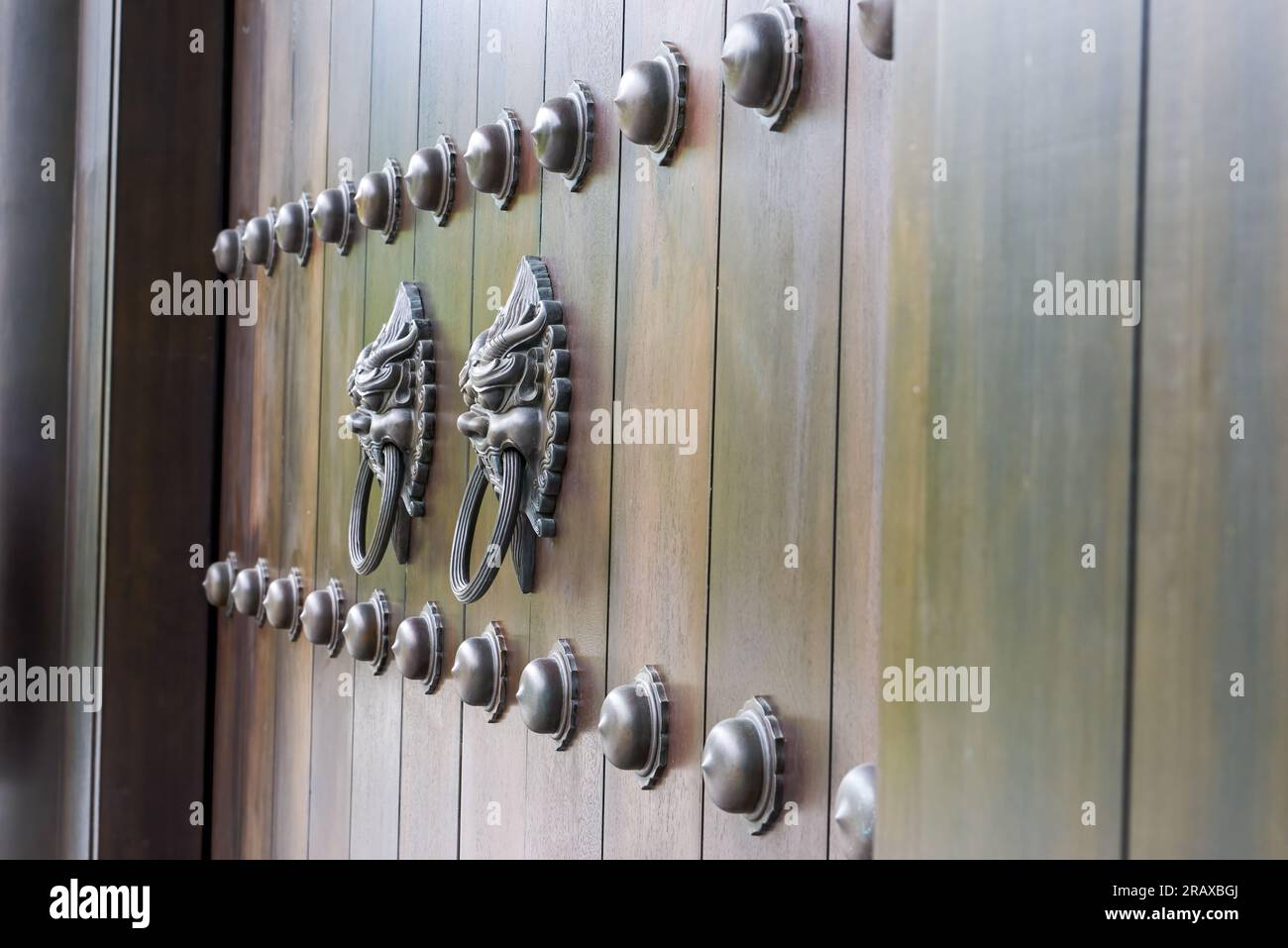 Timber structure Japanese style Tang style architectural temple and ...