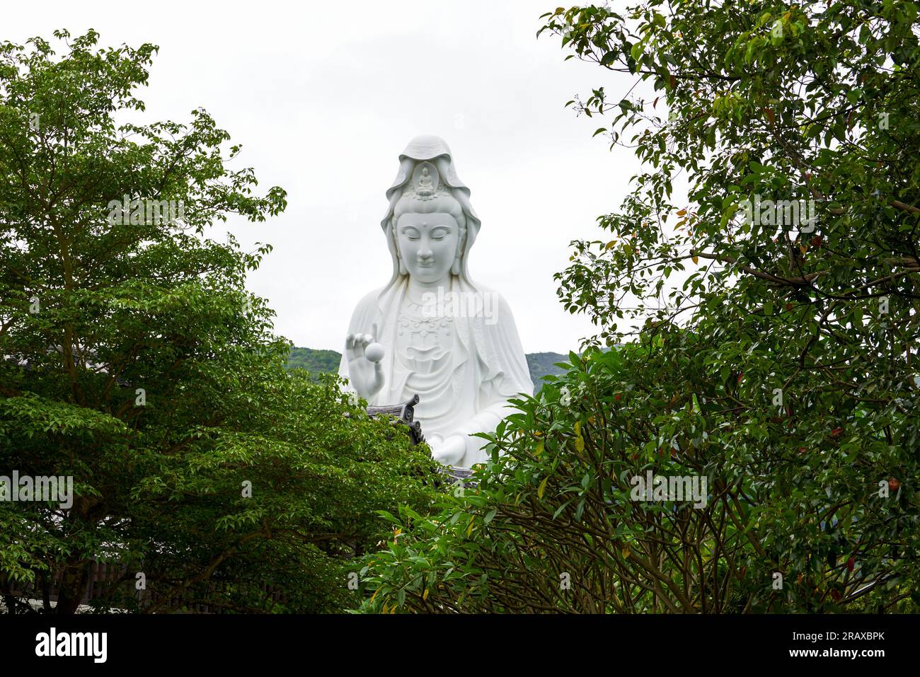 Asia's largest buddhist Guanyin statue at Tsz Shan Monastery in Hong Kong Stock Photo - Alamy
