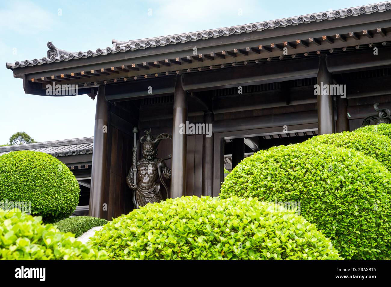 Timber structure Japanese style Tang style architectural temple of Tsz ...