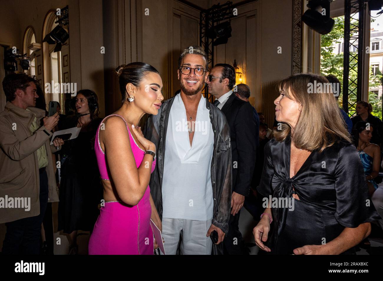 Paris, France. 05th July, 2023. L-R : Miryam Labiad, also known as ...
