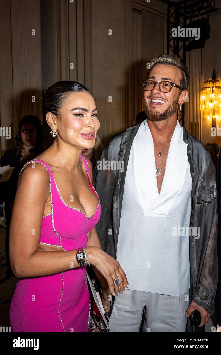Paris, France. 05th July, 2023. L-R : Miryam Labiad, also known as ...