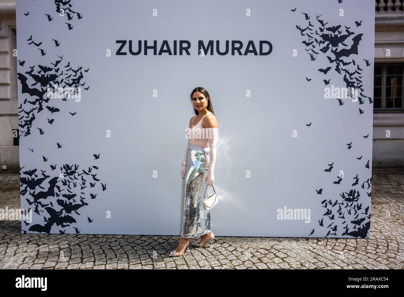 Paris, France. 05th July, 2023. Nada Baeshen attends Zuhair Murad Haute ...