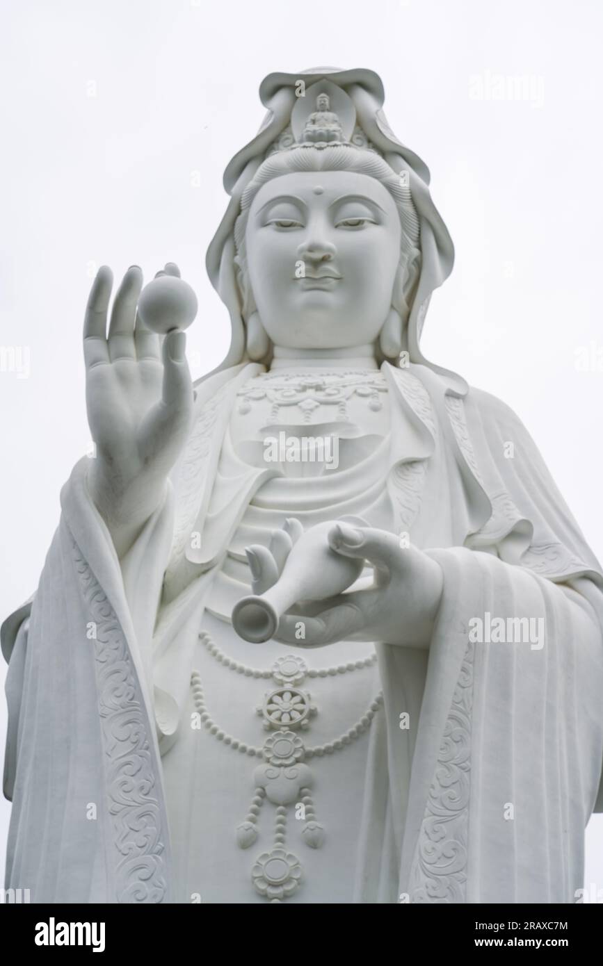 Asia's largest buddhist Guanyin statue at Tsz Shan Monastery in Hong Kong Stock Photo - Alamy