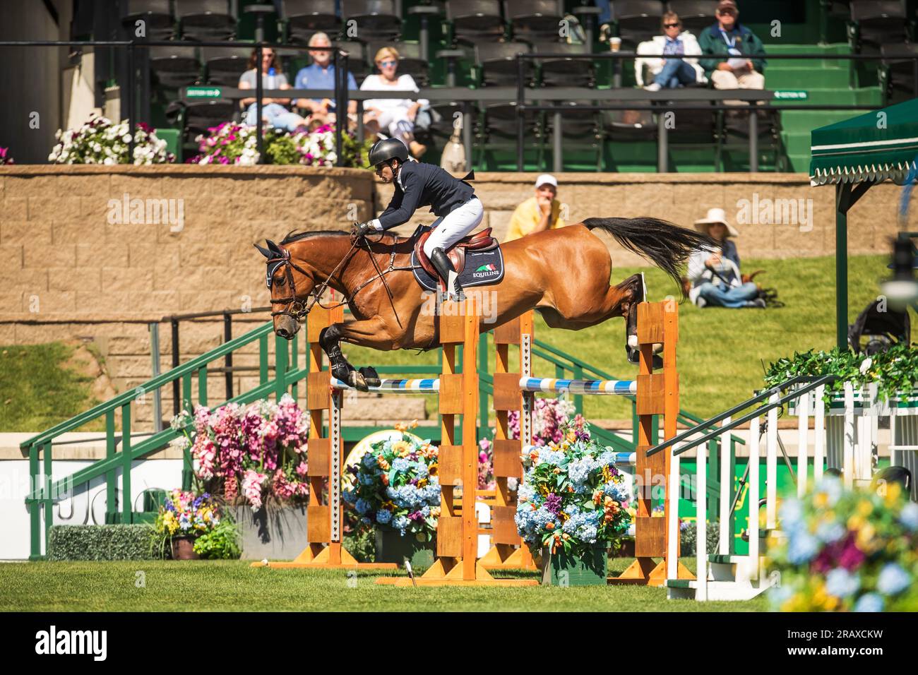 Conor Swail of Ireland competes in the Rolex Pan American Grand Prix at ...