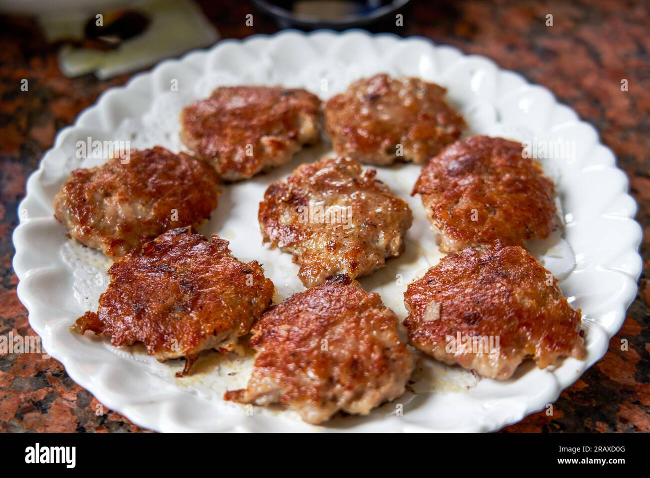 Dry fried lotus root cake hi-res stock photography and images - Alamy