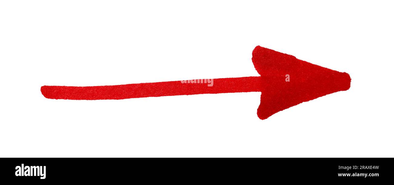 Red Marker Arrow