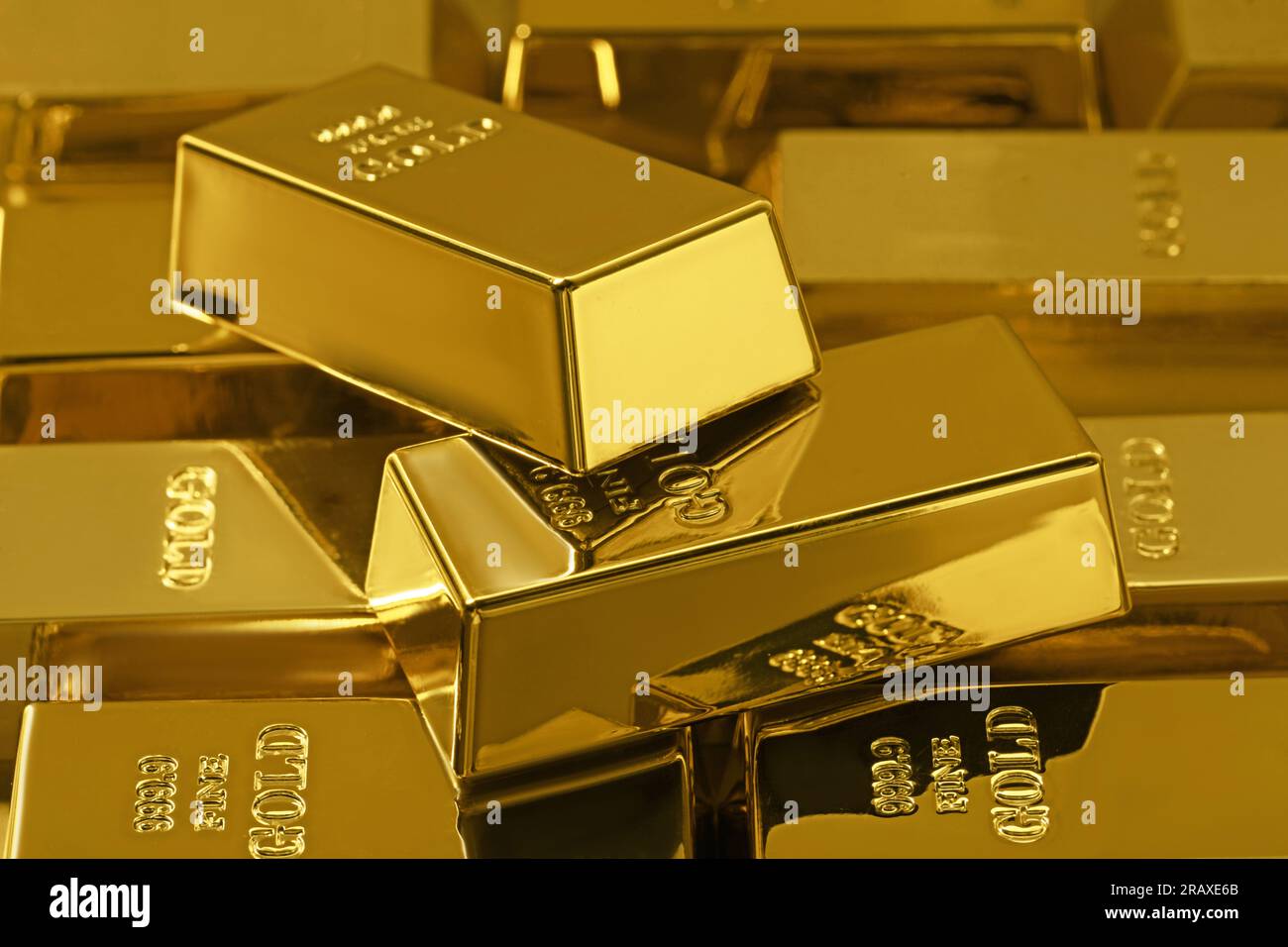Many shiny gold bars as background, closeup Stock Photo - Alamy