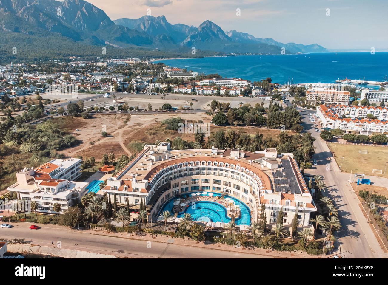 Stunning aerial panoramic view kemer hi-res stock photography and ...
