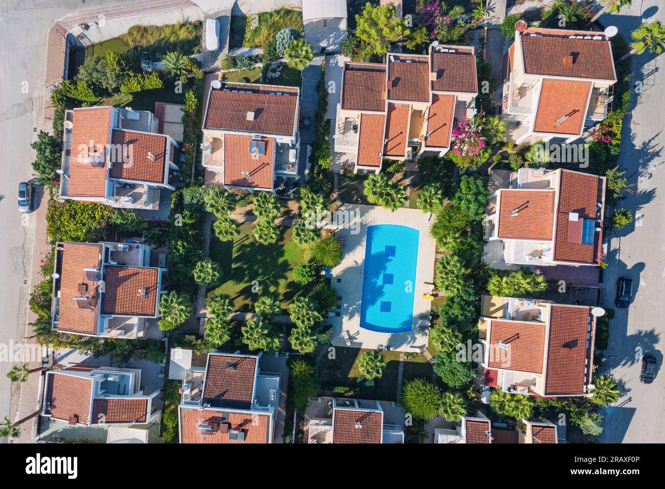 perfect blend of relaxation and luxury with captivating aerial shot of ...