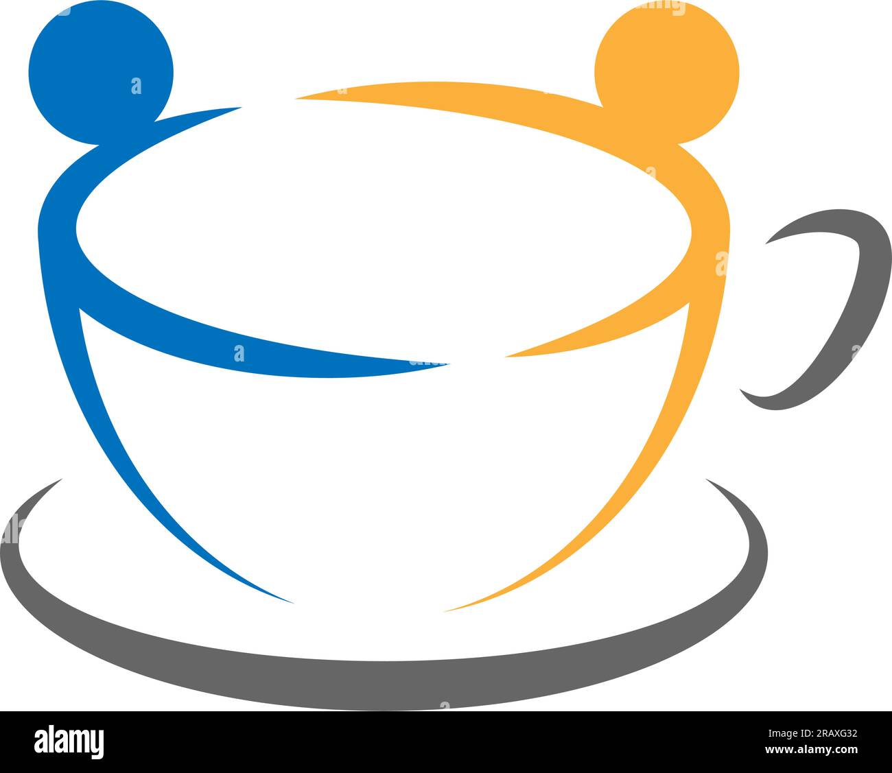 Friendship icon logo design illustration Stock Vector Image & Art - Alamy