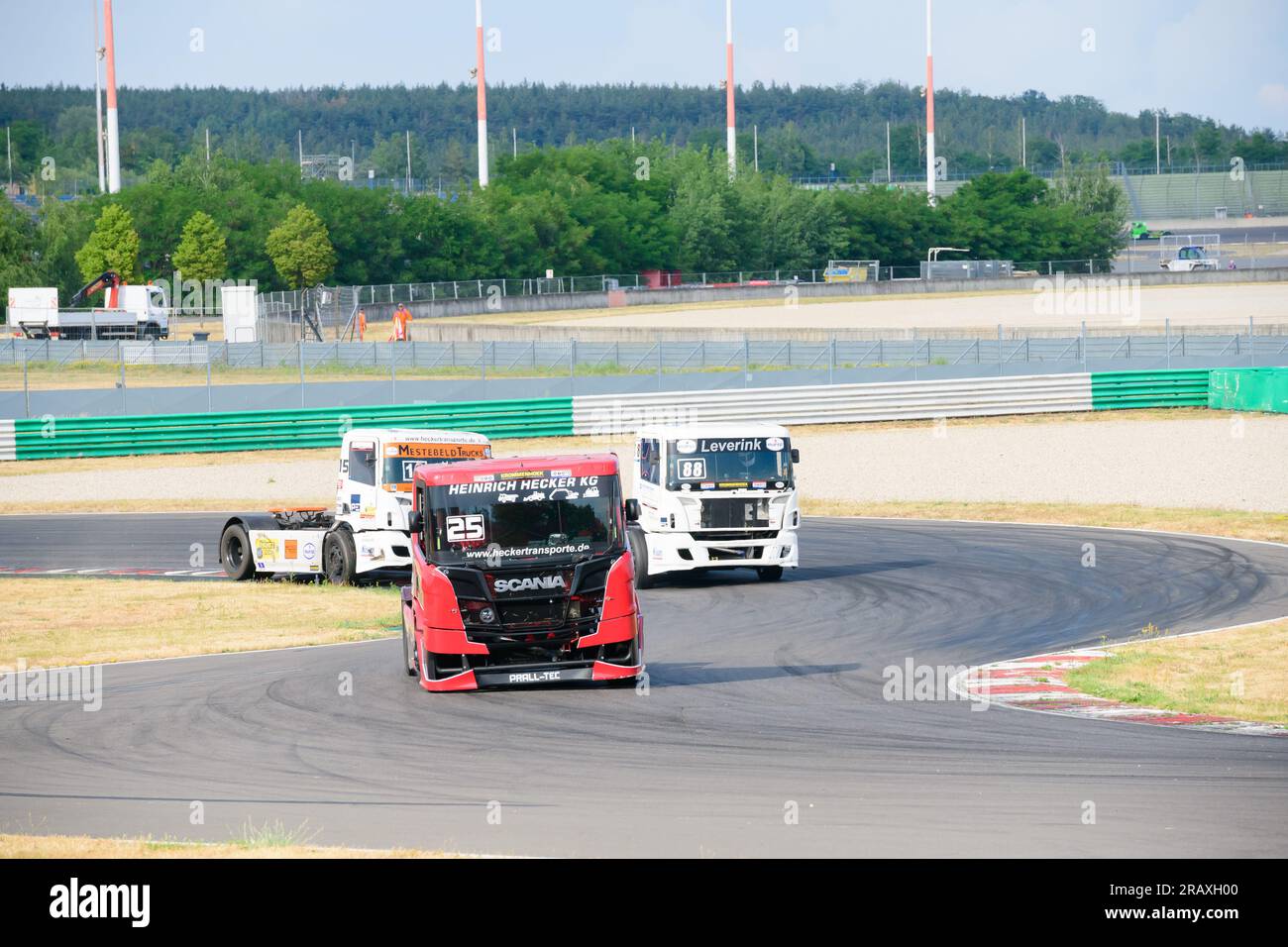 Dutch Truck Racing auf der Strecke des DEKRA Lausitzrings, Race Weekend ...