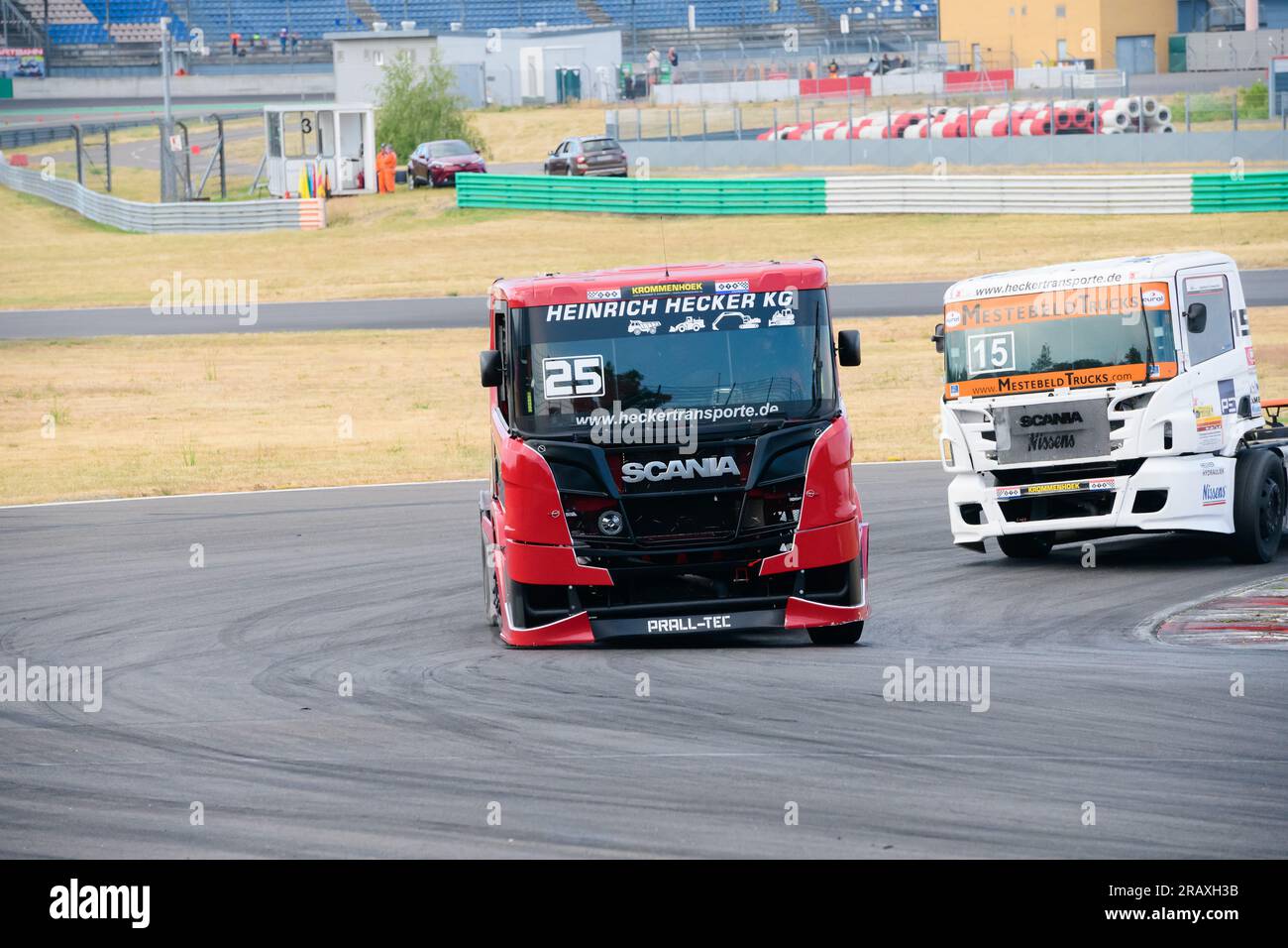 Dutch Truck Racing auf der Strecke des DEKRA Lausitzrings, Race Weekend ...