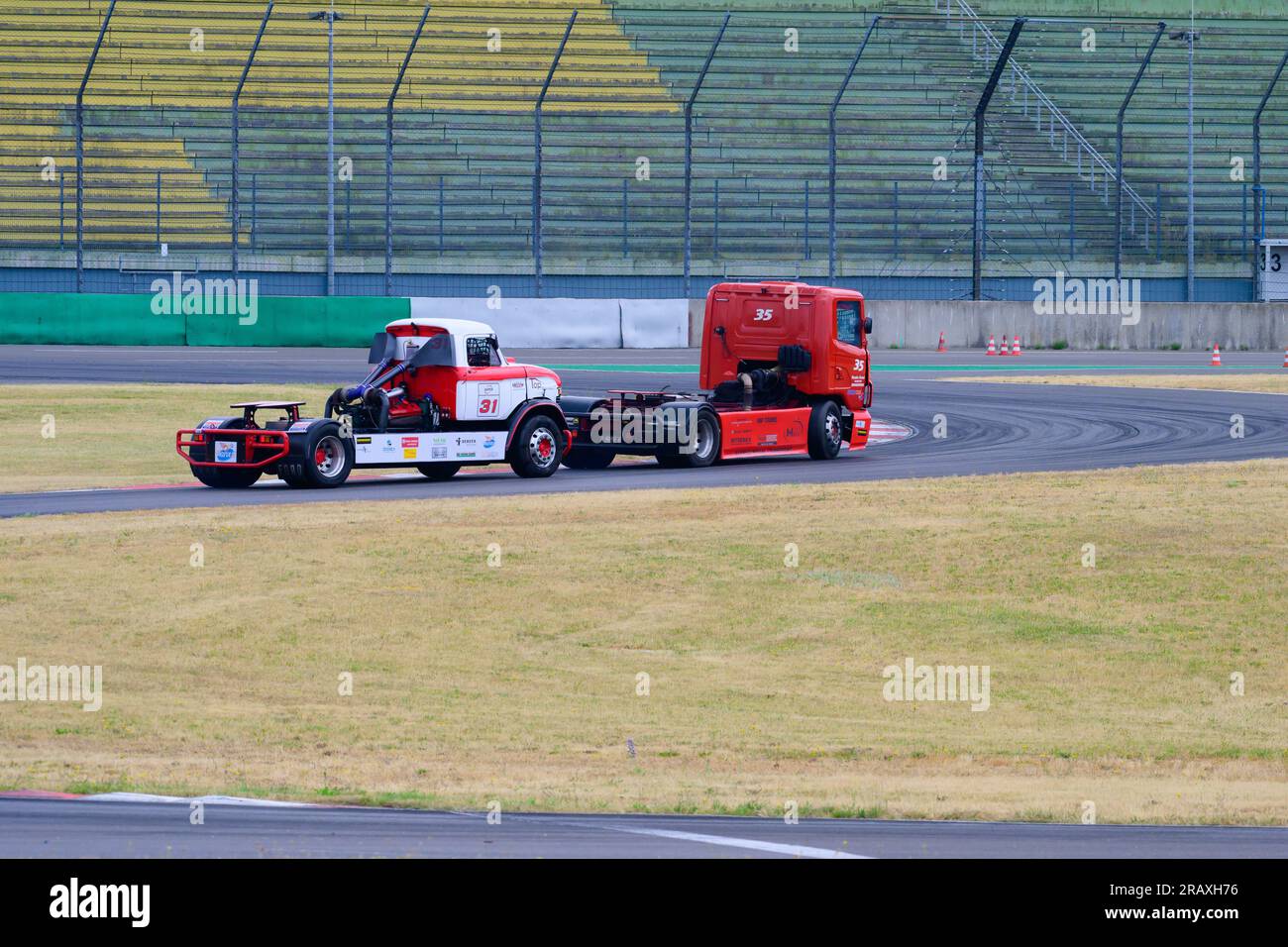 Dutch Truck Racing auf der Strecke des DEKRA Lausitzrings, Race Weekend ...