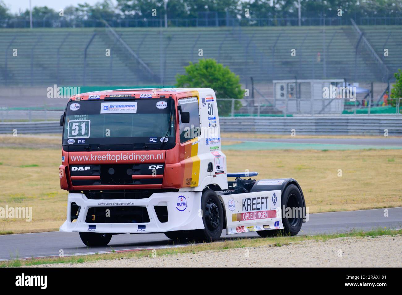 Dutch Truck Racing auf der Strecke des DEKRA Lausitzrings, Race Weekend ...