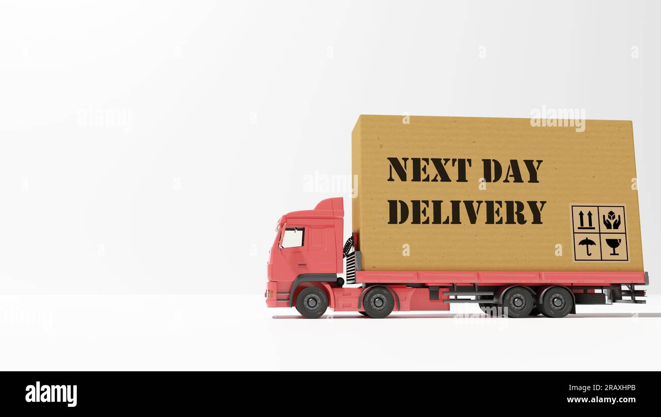 Shipping container on lorry hi-res stock photography and images - Alamy