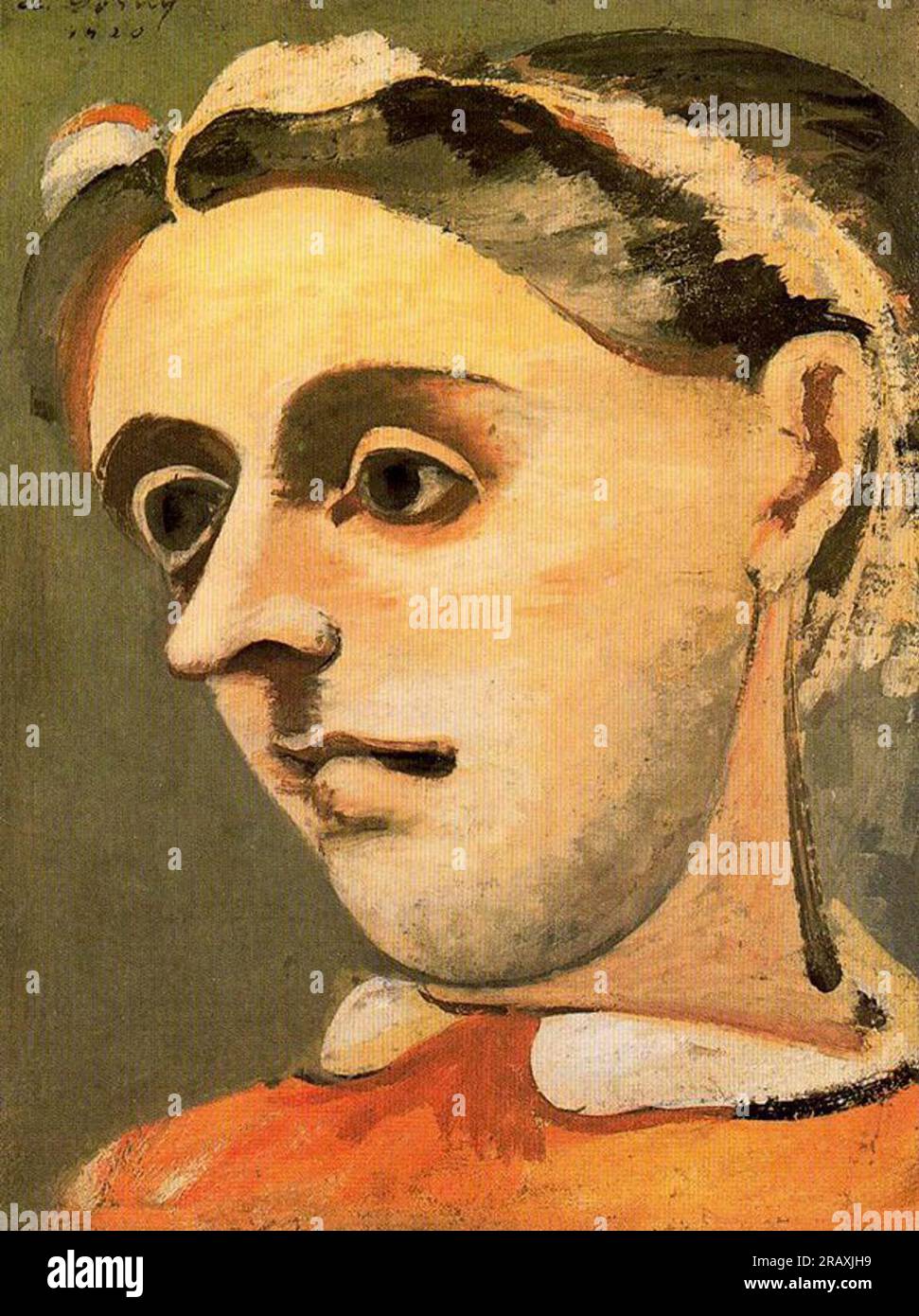 Portrait of Akabi 1936 by Arshile Gorky Stock Photo - Alamy
