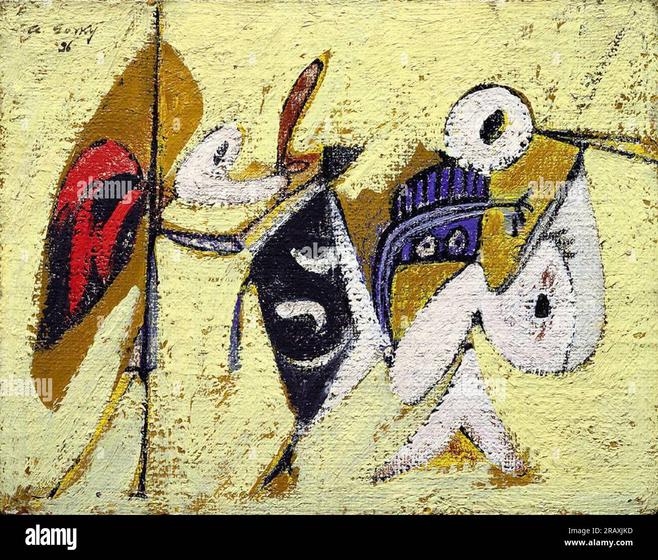 Battle at Sunset with the God of Maize (Composition No. 1) 1936 by ...