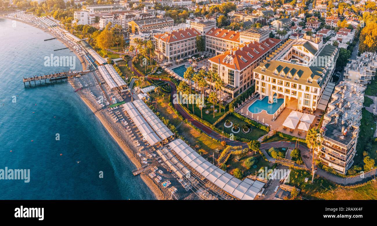 Stunning aerial panoramic view kemer hi-res stock photography and ...